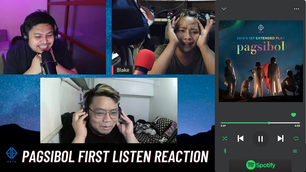 SB19's 'Pagsibol' EP first listen reaction - YouTube