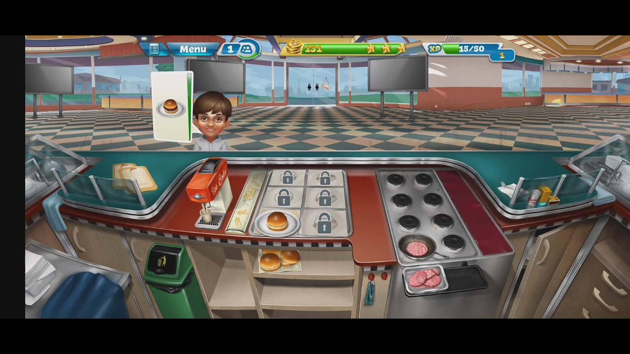 Start Cooking Fever Game Level 1 - YouTube