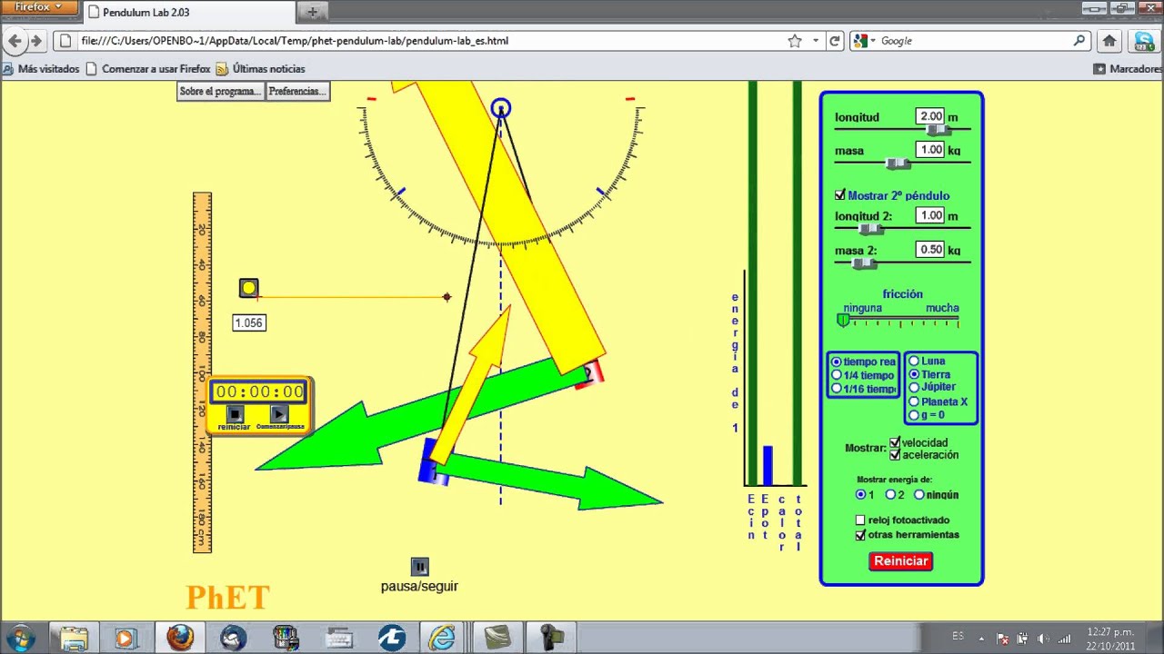 Probando con Phet Simulations - YouTube