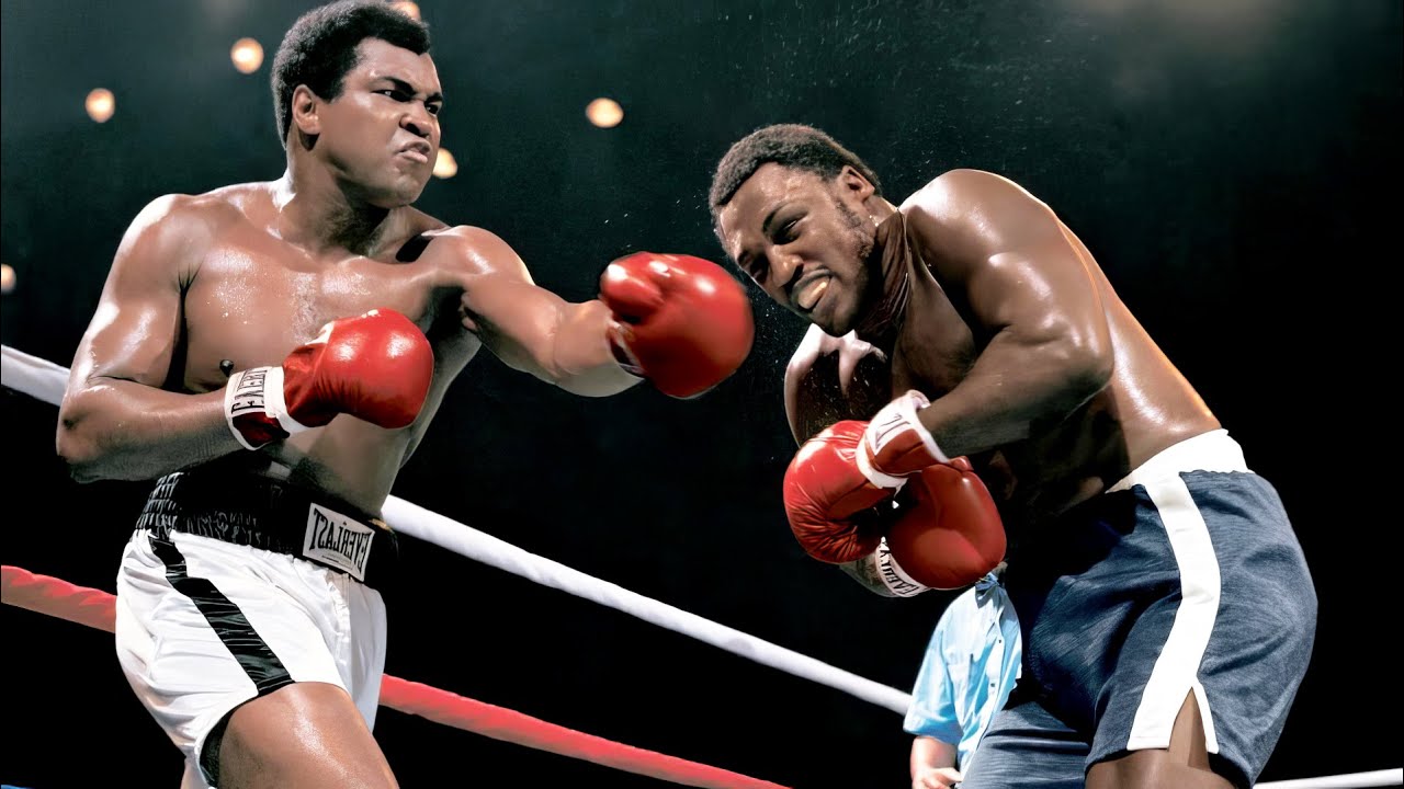 Muhammad Ali (USA) vs Joe Frazier (USA) III, The Thrilla in Manila ...