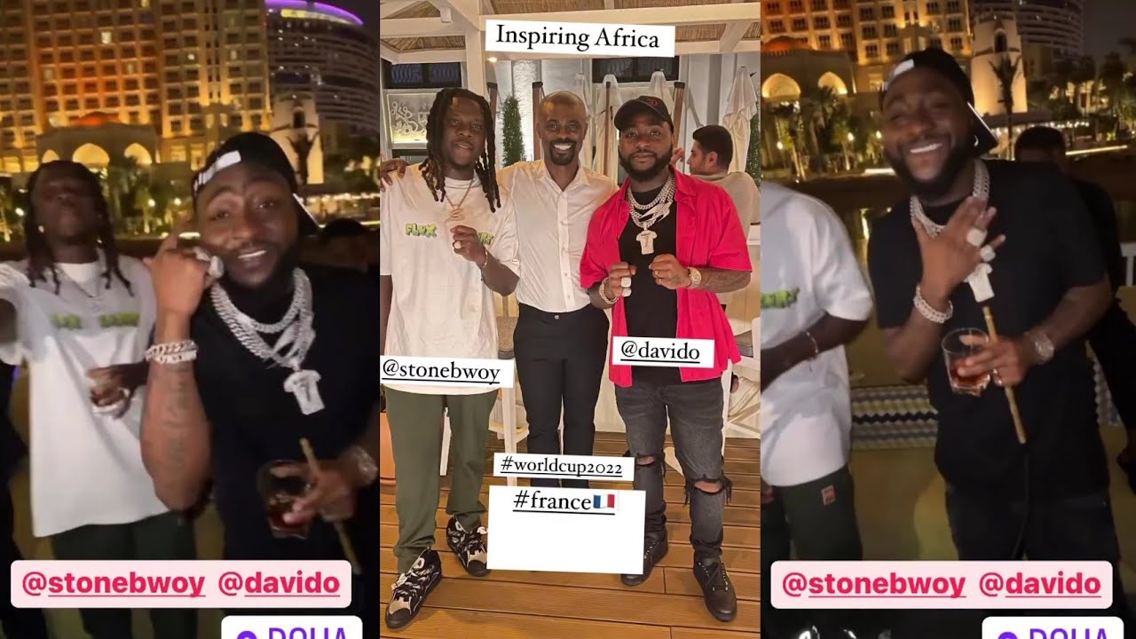 Davido Finally Smile As He Party Hard Before His Official Qatar World ...
