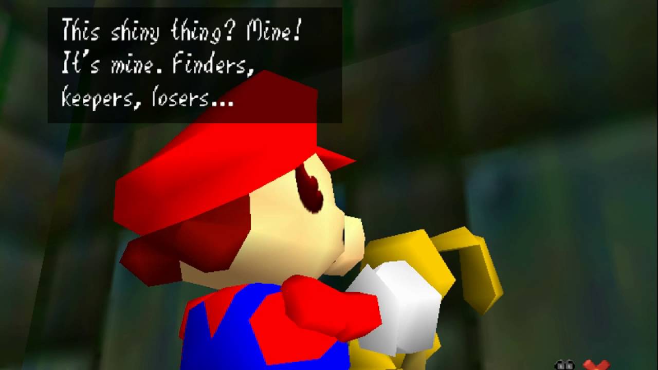 Super Mario 64 Walkthrough: S-5 MIPS Appears - YouTube