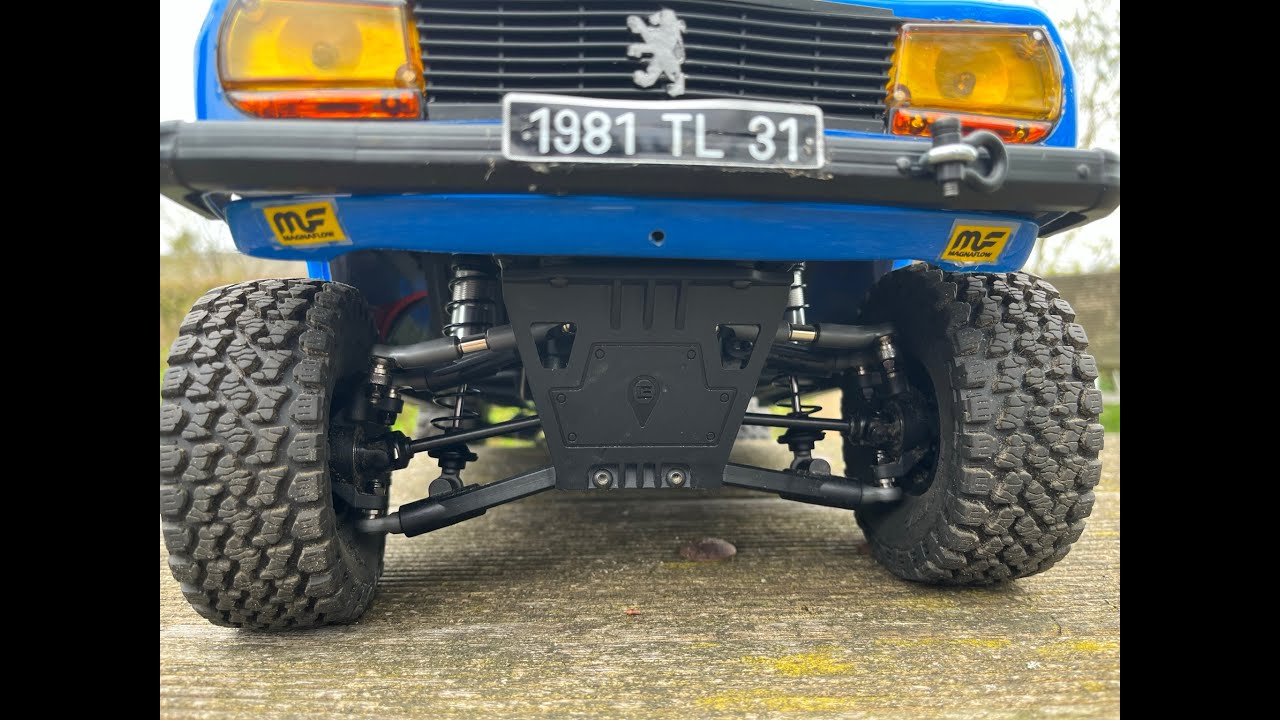 Peugeot 504 Dangel 4x4 Hobby Tech Element RC Trailrunner - YouTube