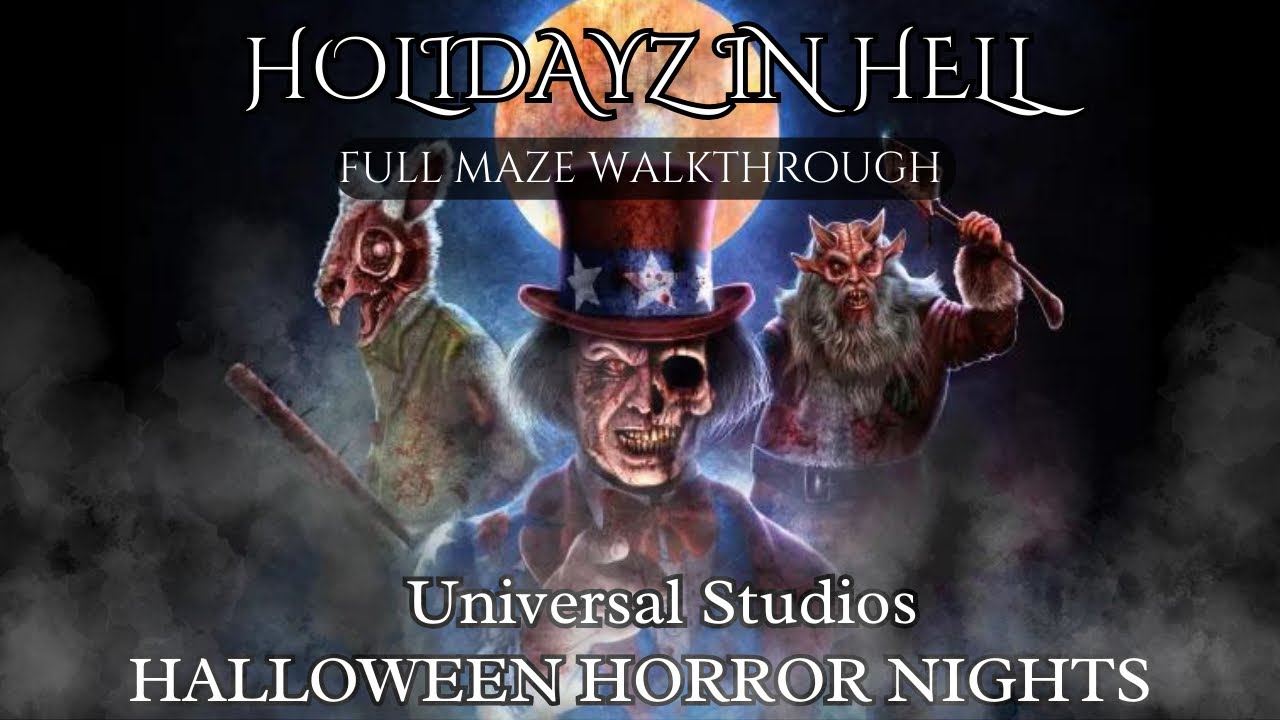 Holidays In Hell | Halloween Horror Nights 2023 | Universal Studios ...
