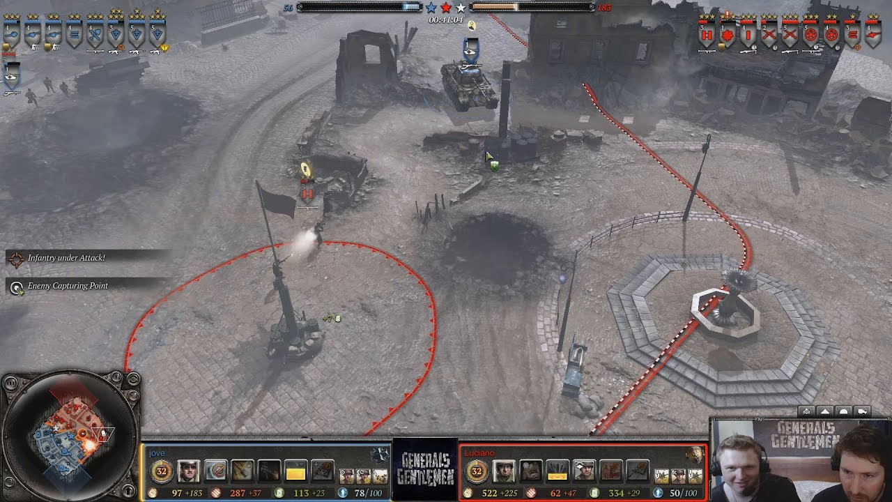 [Coh2] Jove(OKW) vs Luciano(USF) - YouTube