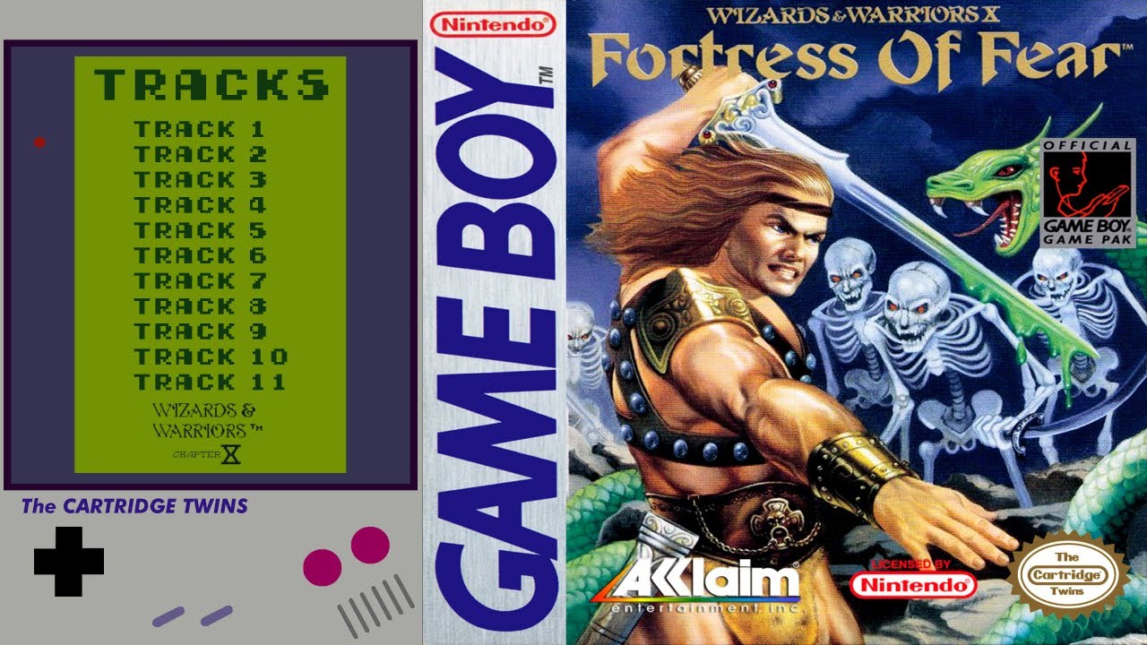 Wizards & Warriors X: Fortress of Fear - Game Boy OST - YouTube