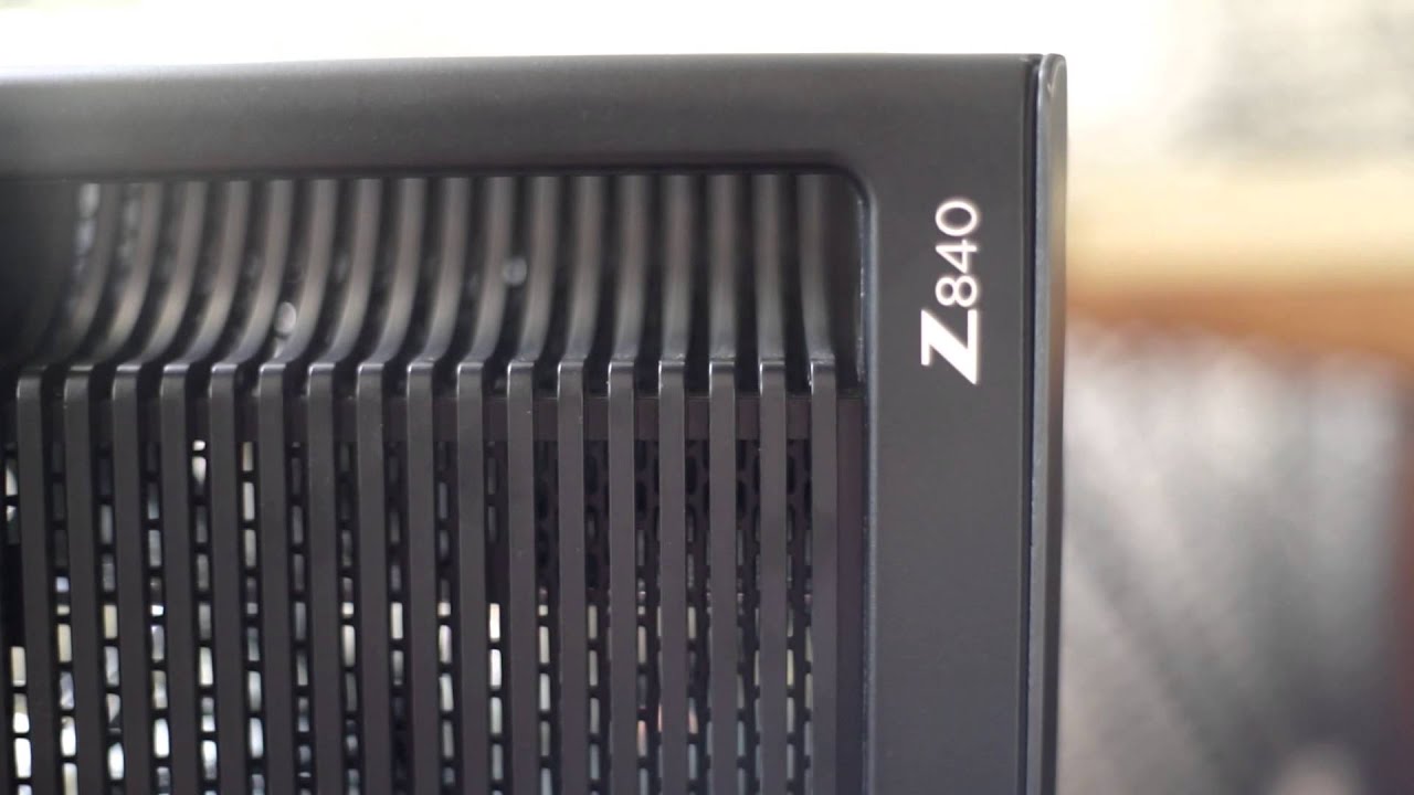 HP Z840 RGBHQ REVIEW INTRO - YouTube