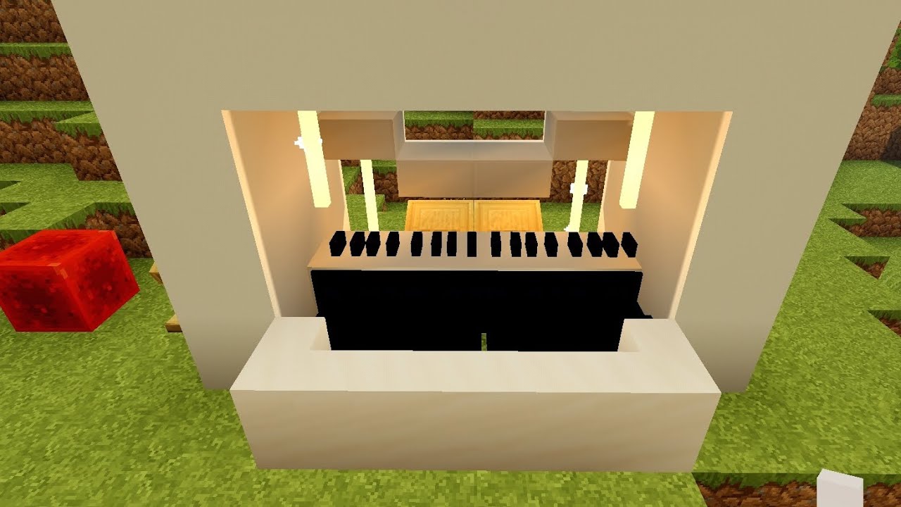 🛠️ how to make piano in Minecraft 😀 - YouTube