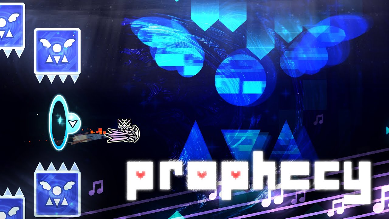 Prophecy By ImMaxX1 | Deltarune Easy Demon Geometry Dash - YouTube