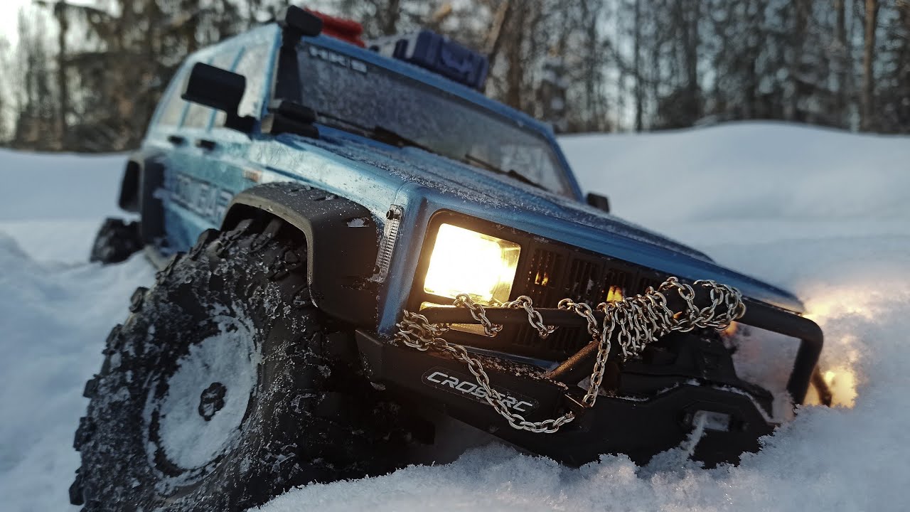 Cougar EMO X2 JEEP 4WD Winter experiences RC Wanderlust #cinema - YouTube