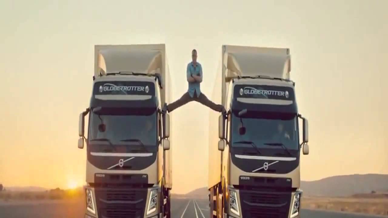 VAN DAMME - PROPAGANDA DA VOLVO TRUCKS - DUBLADO - YouTube