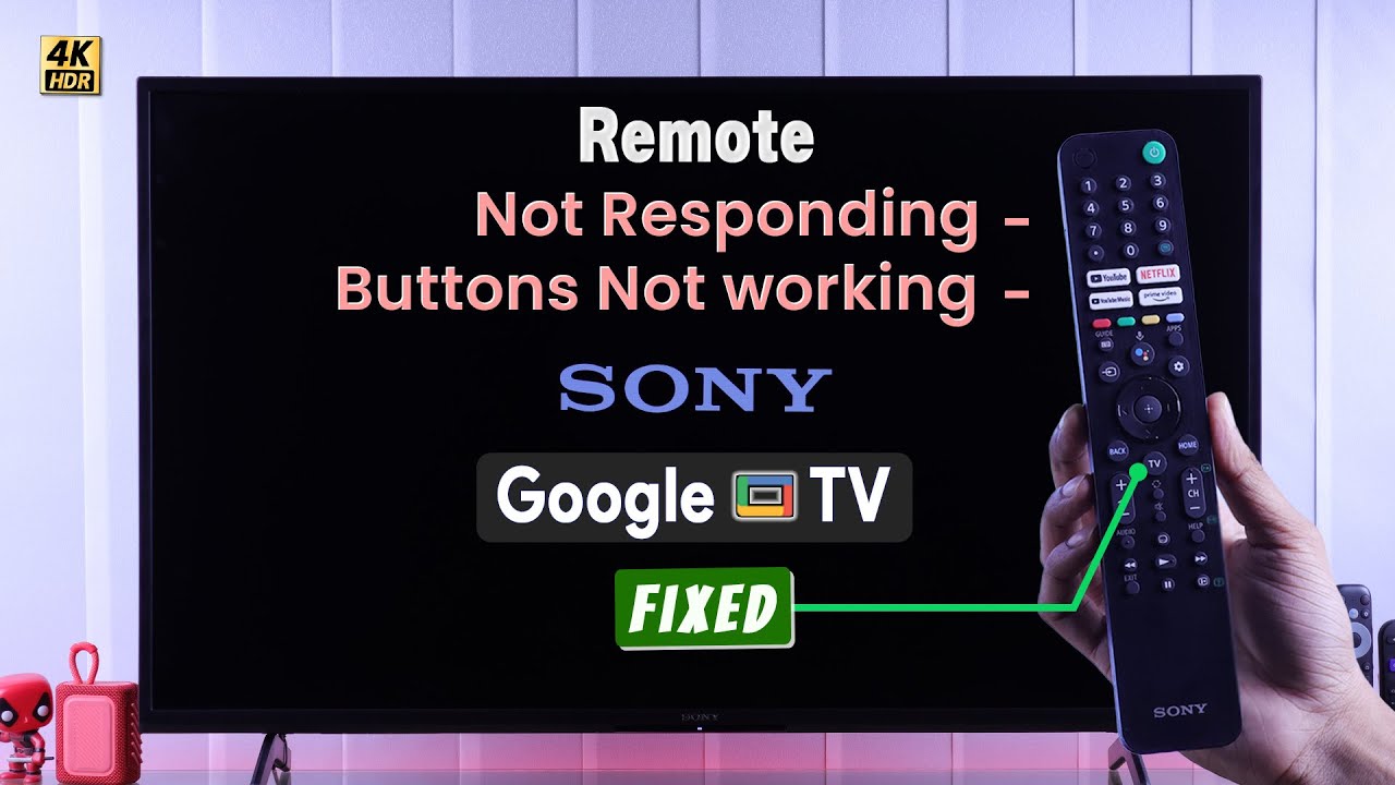 Sony Google TV Not Working with Remote – How to Fix! - YouTube