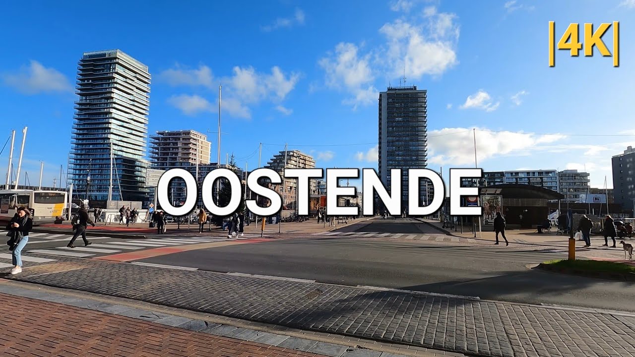 Walking tour in Oostend 🇧🇪 |4K| - YouTube