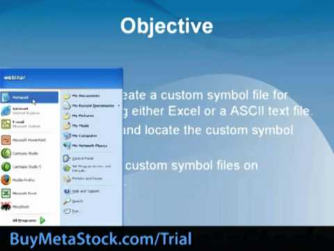 Metastock Data Download Basic Tutorial - Part 3 - YouTube