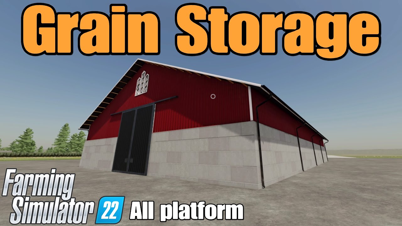Grain Storage / FS22 mod for all platforms - YouTube
