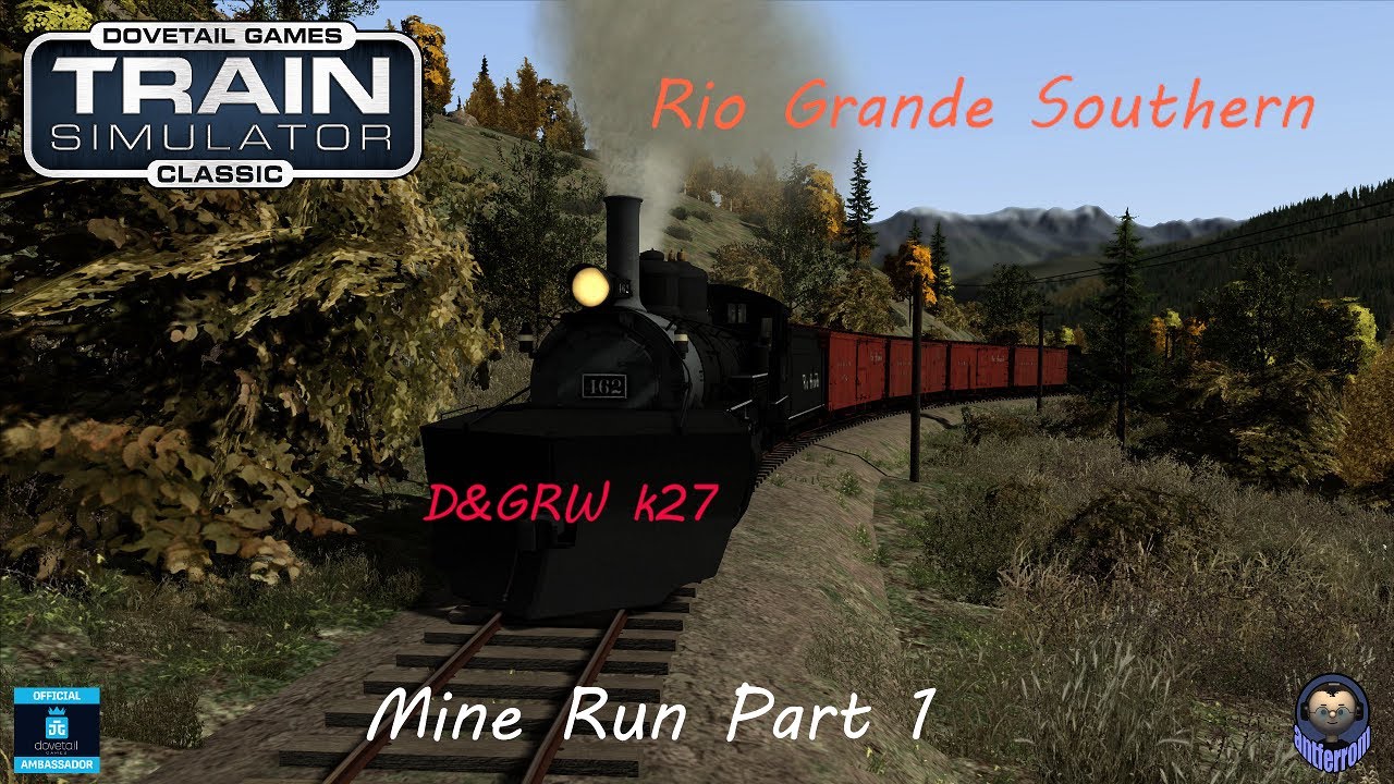 Train Simulator Classic, Rio Grande Southern, Mine Run Parte 1, K27 ...