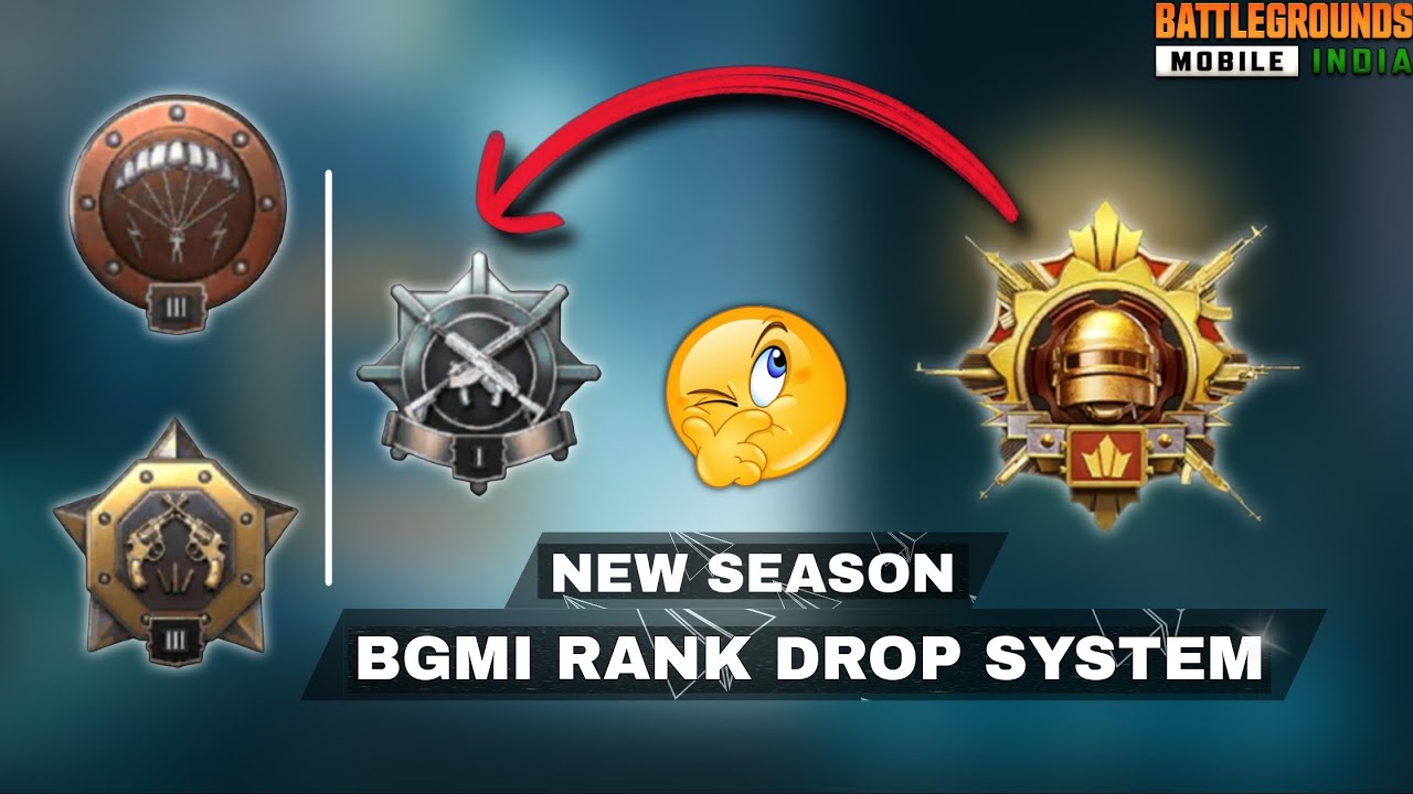 BGMI/PUBG RANK DROP SYSTEM - YouTube