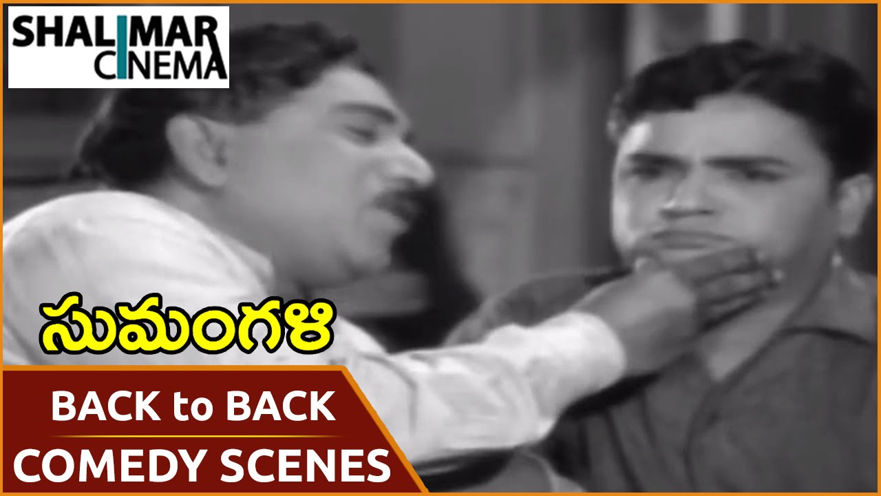 Sumangali Movie || Padmanabham Back To Back Comedy Scenes || Akkineni ...