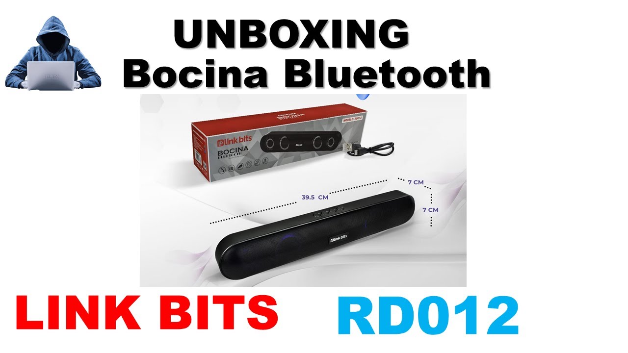 Bocina LINK BITS RB012 Desempaquetado y Caracteristicas - YouTube