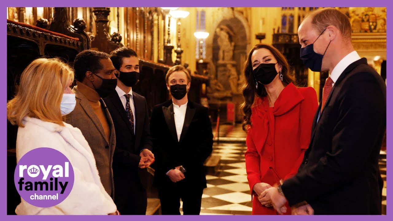 Kate Hosts Star-Studded Carol Service at Westminster Abbey - YouTube
