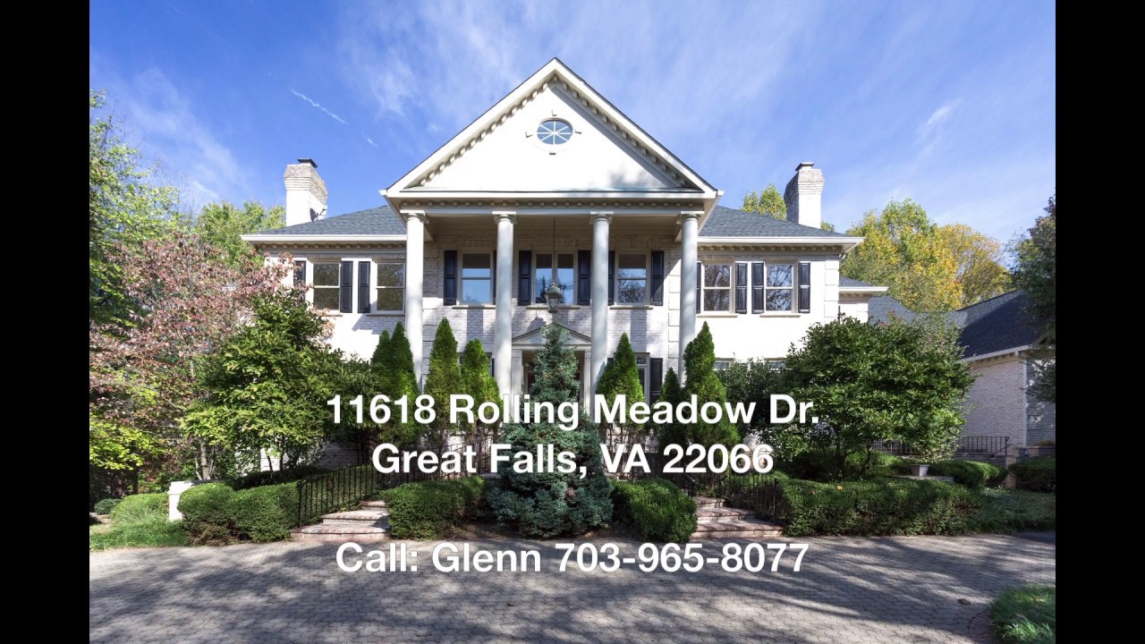 11618 Rolling Meadow Dr Great Falls, VA 22066 - YouTube