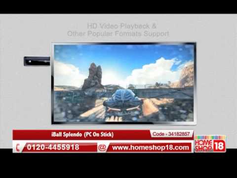 Homeshop18.com - iBall Splendo (PC On Stick) - YouTube