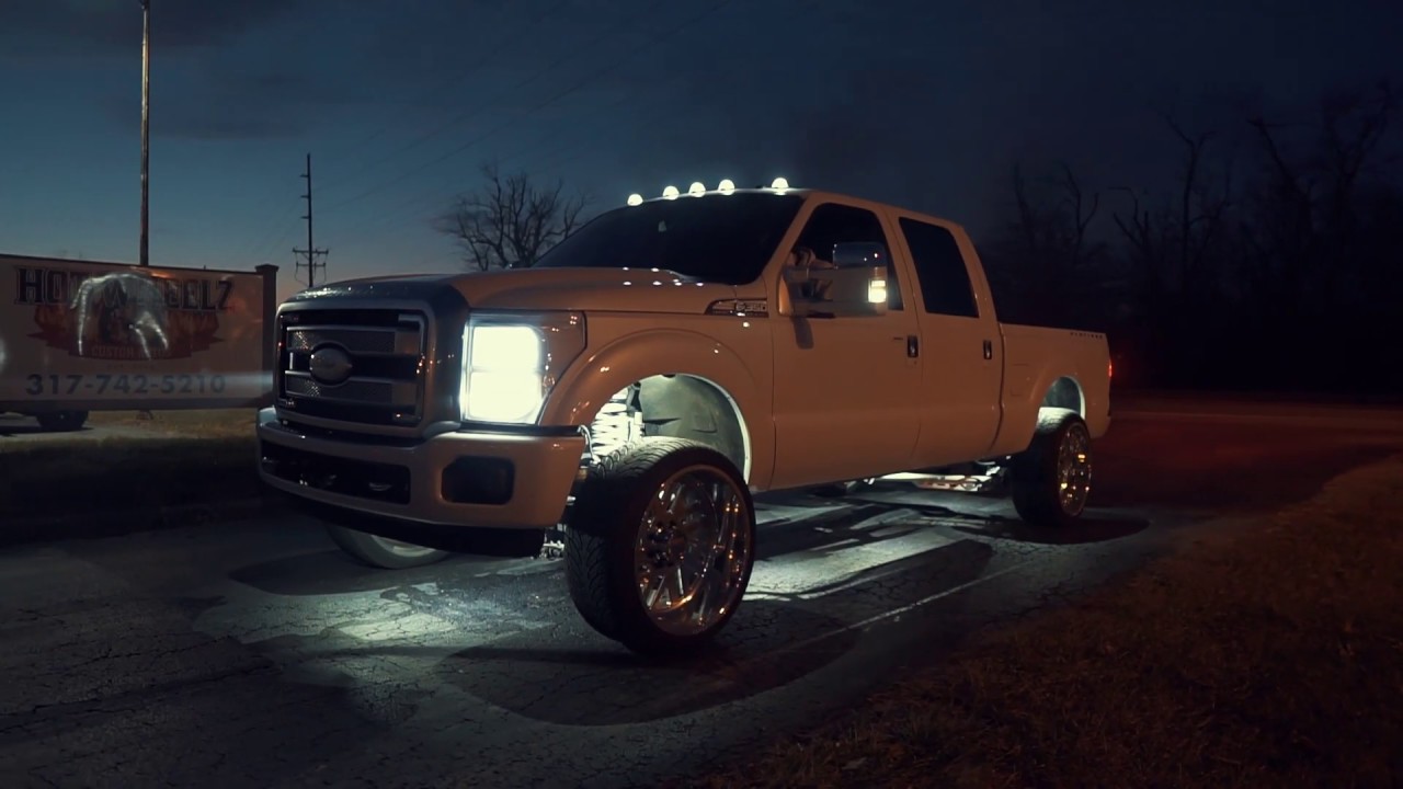 6.7 Powerstroke on American Force Wheels - YouTube