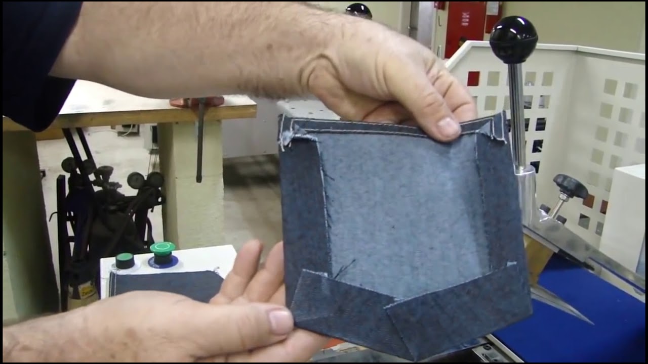 0932 375 469 Pocket creasing machine Jeans/ Máy ép form định hình túi ...