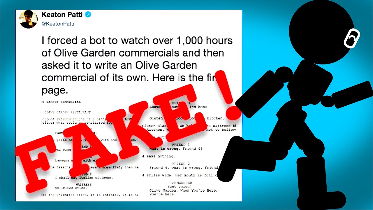 I Forced a Bot to Watch 1000 Hours of... LIES - YouTube
