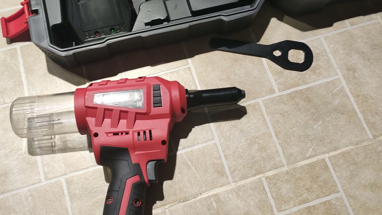 Заклепочник SKytools SK64 - YouTube