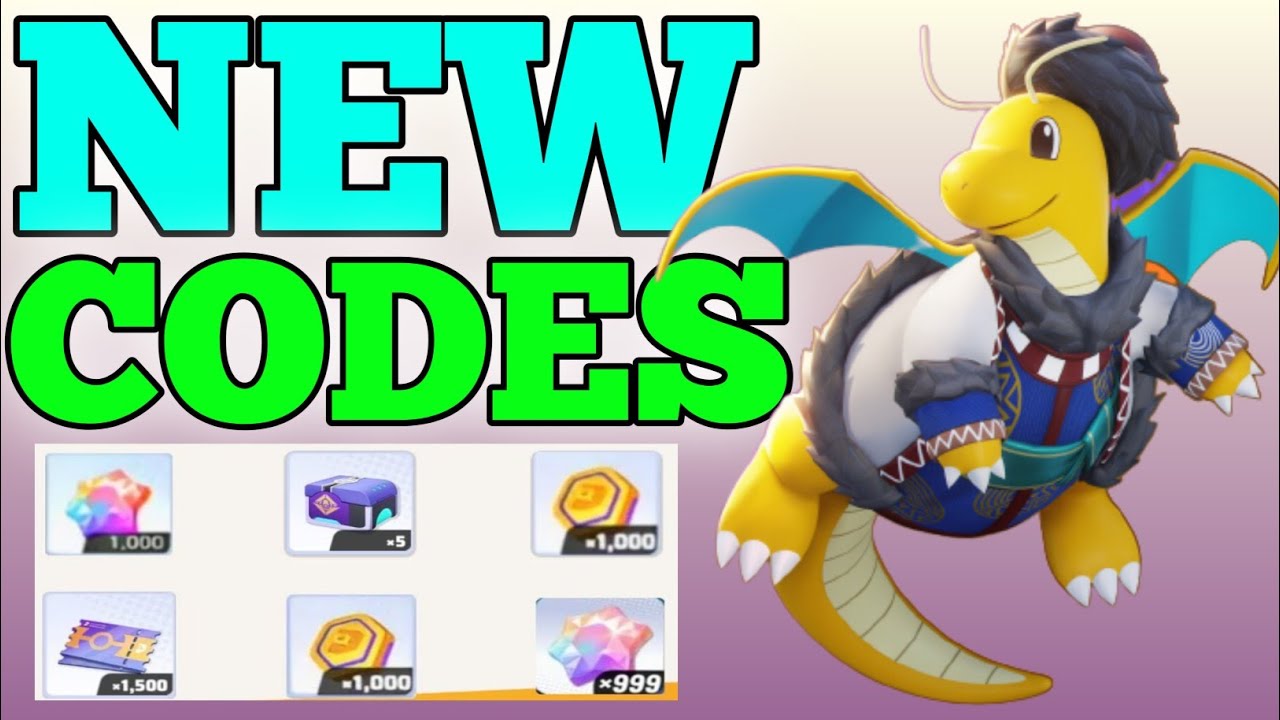 NEW POKEMON UNITE GIFT CODES 2023 | POKEMON UNITE CODES - YouTube