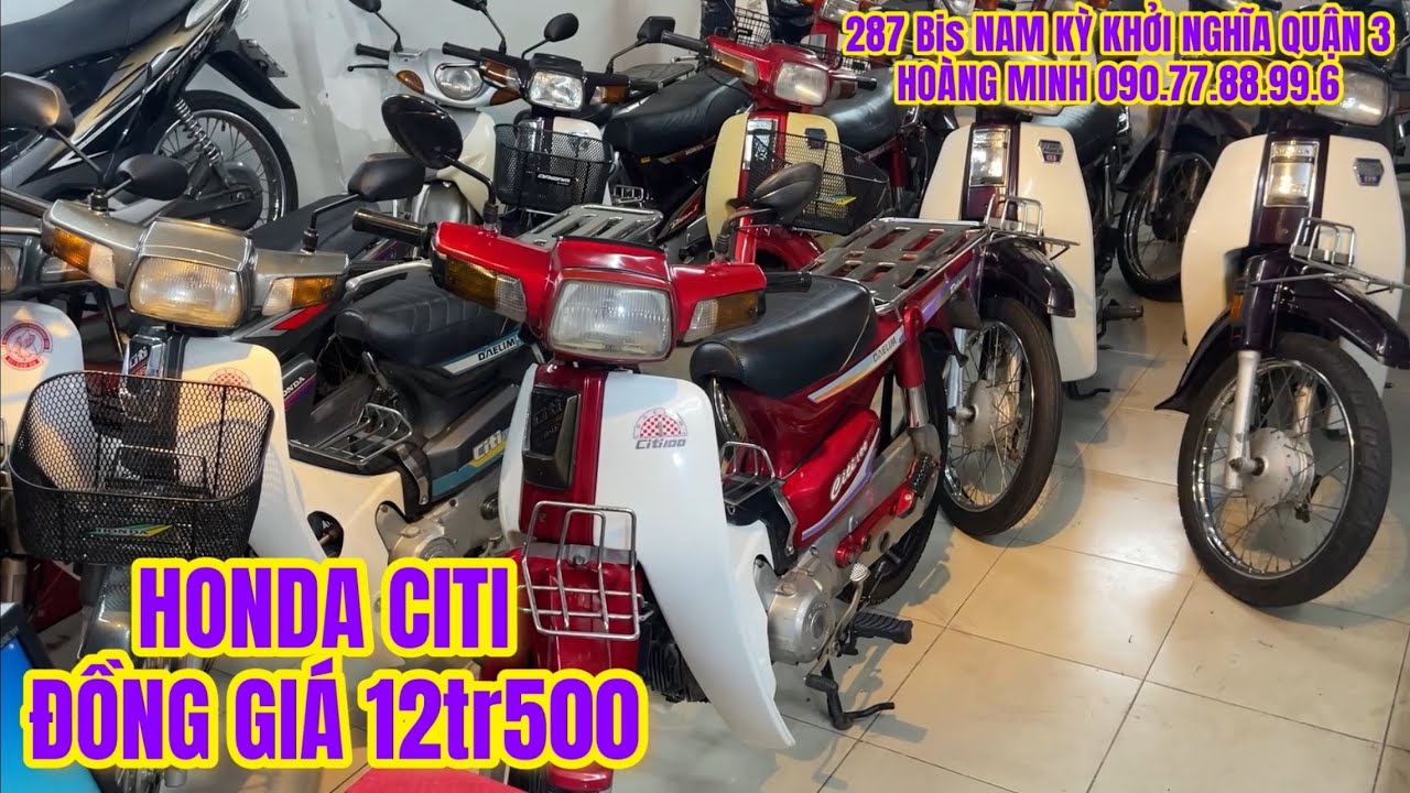28/6/2025 HOÀNG MINH BÁN XE CITI ĐỒNG GIÁ 12tr500 📲0907788996 - YouTube