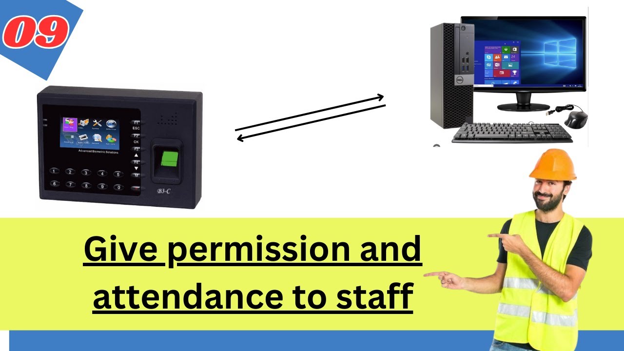09 Give permission and attendance to staff - YouTube