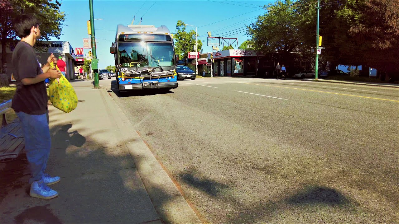 Vancouver Transit - 7 - Dunbar - Balsam - 4th Ave - Alma -10th Ave # ...