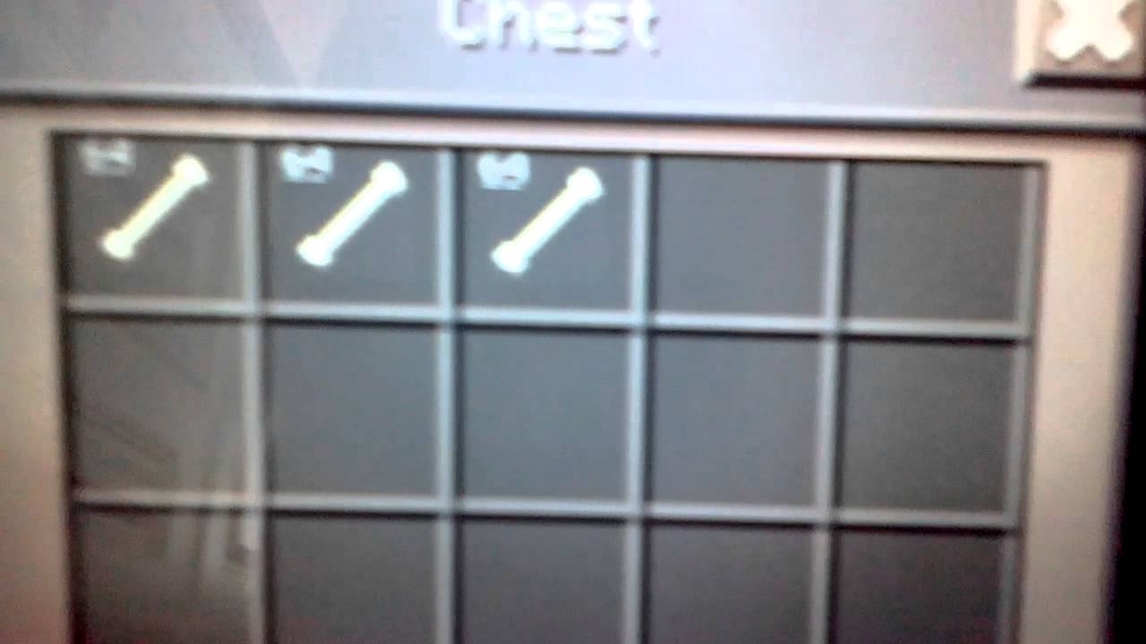 How to multiply stuff in Minecraft PE - YouTube