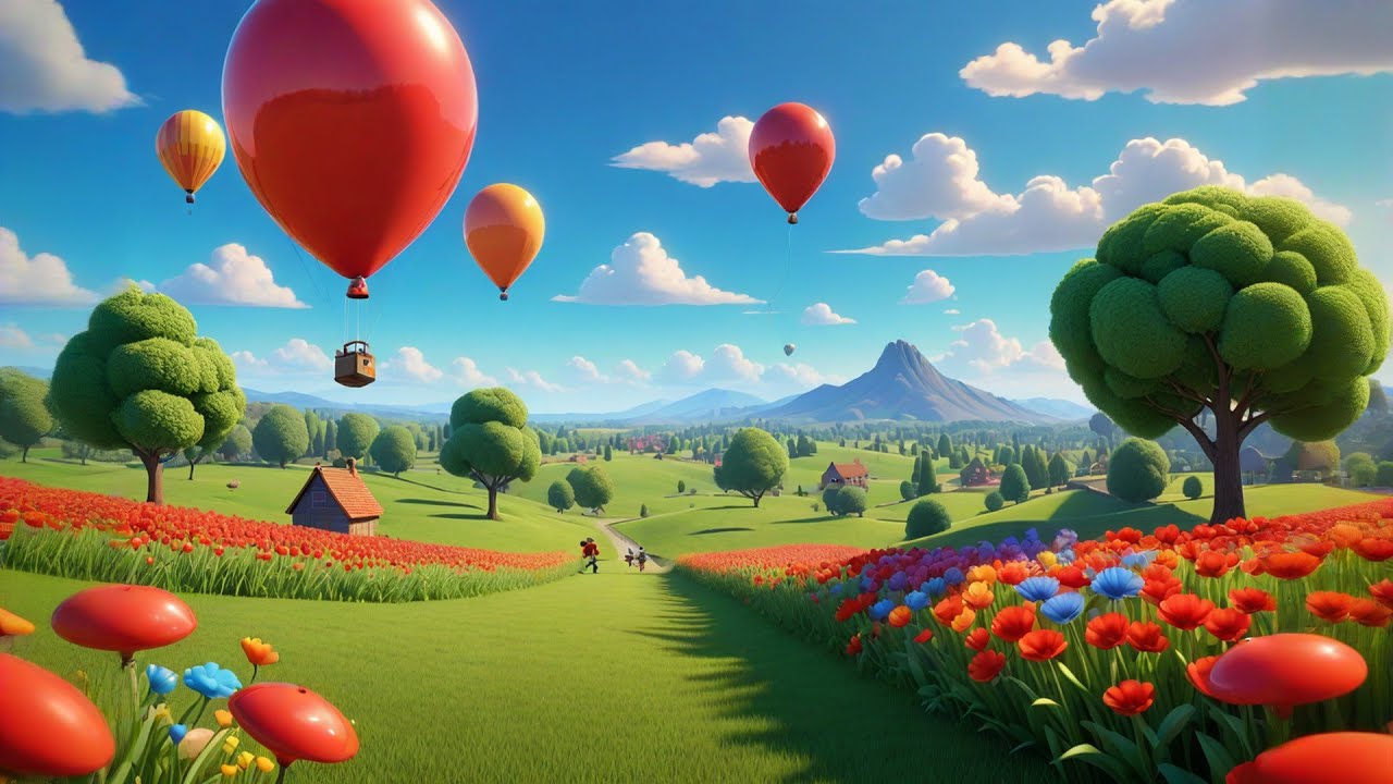 Don’t Let the Balloon Escape! 🎈🏃‍♀ | Fun Learning Story for Kids ...