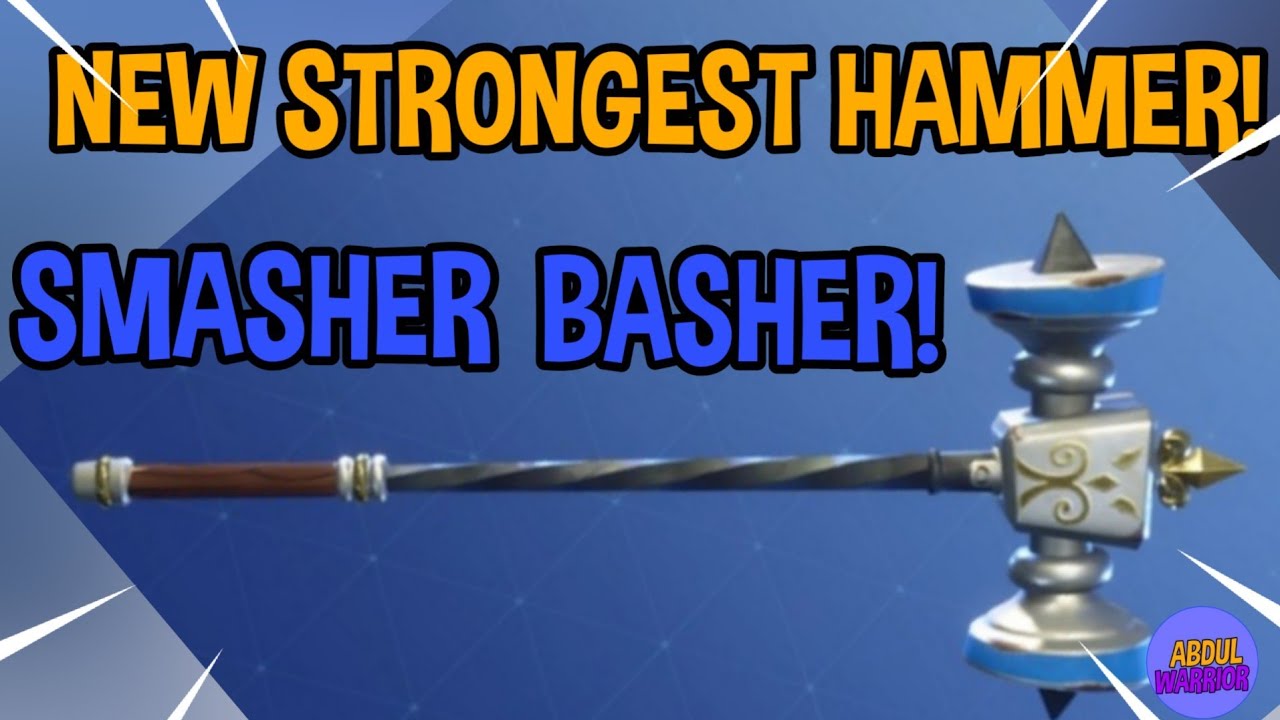 Full Legendary Perks Level 130 Smasher Basher Medieval Hammer Review ...
