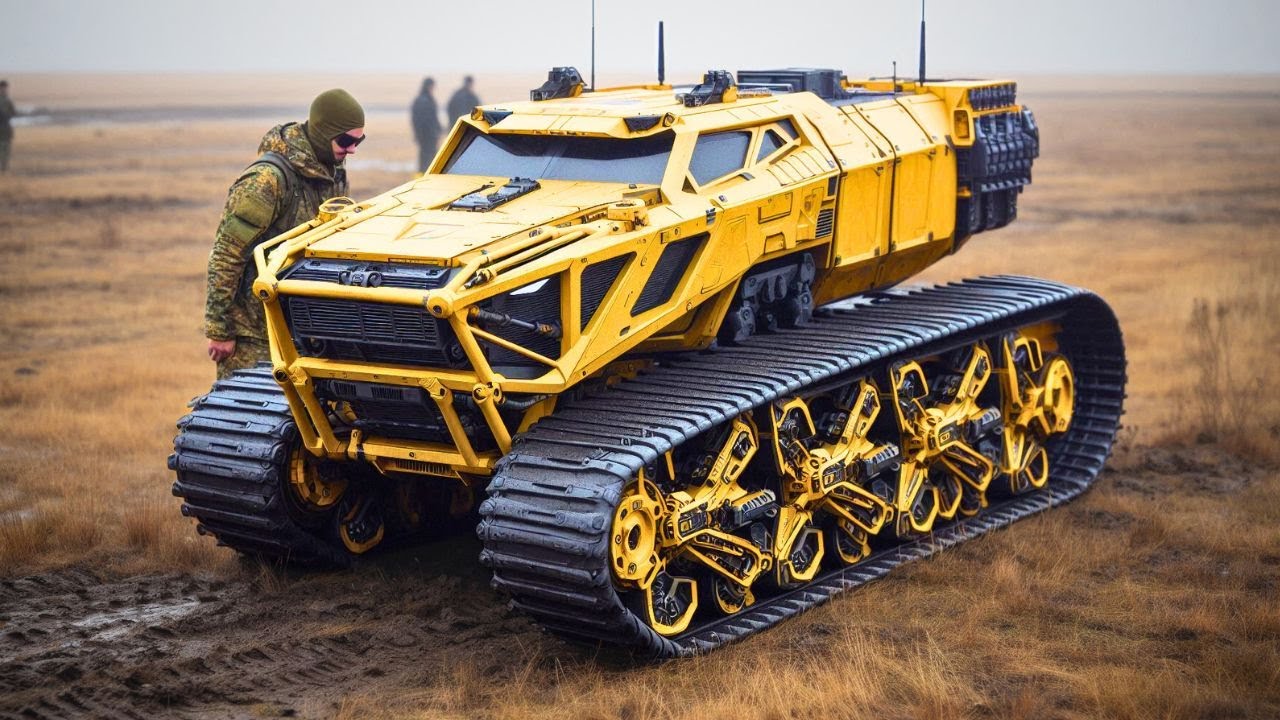9 CRAZY TRACKED VEHICLES THAT HAVE REACHED A NEW LEVEL - YouTube