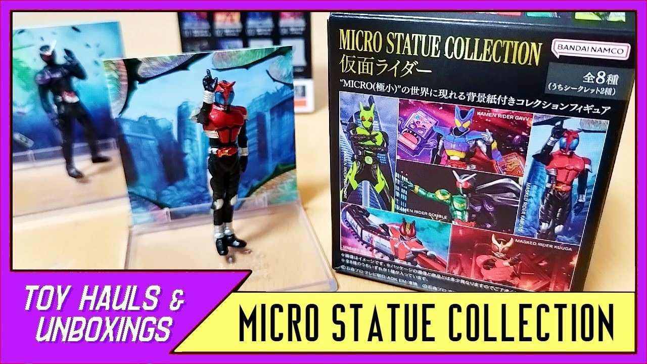 Did I Get the Mystery Figures?? KAMEN RIDER MICRO STATUE COLLECTION ...
