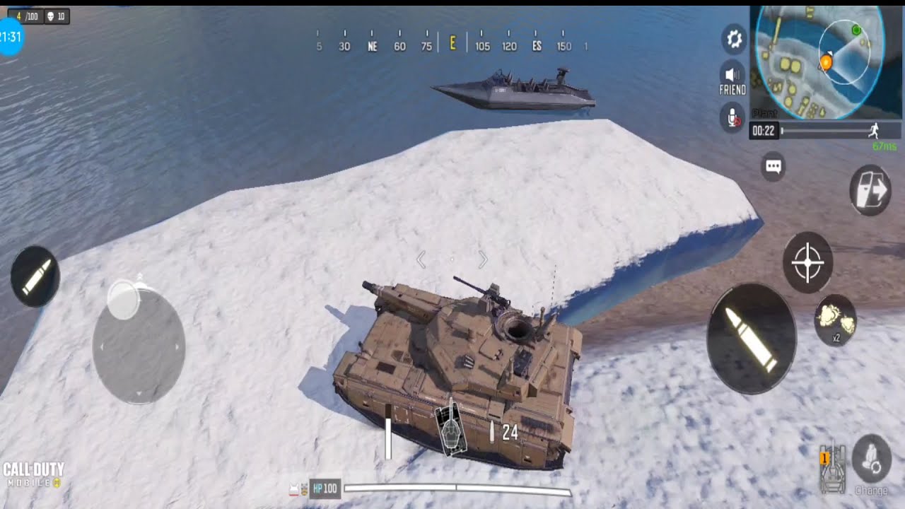 MY FIRST VIDEO!!! USING THE NEW TANK!!! ( COD MOBILE ) - YouTube