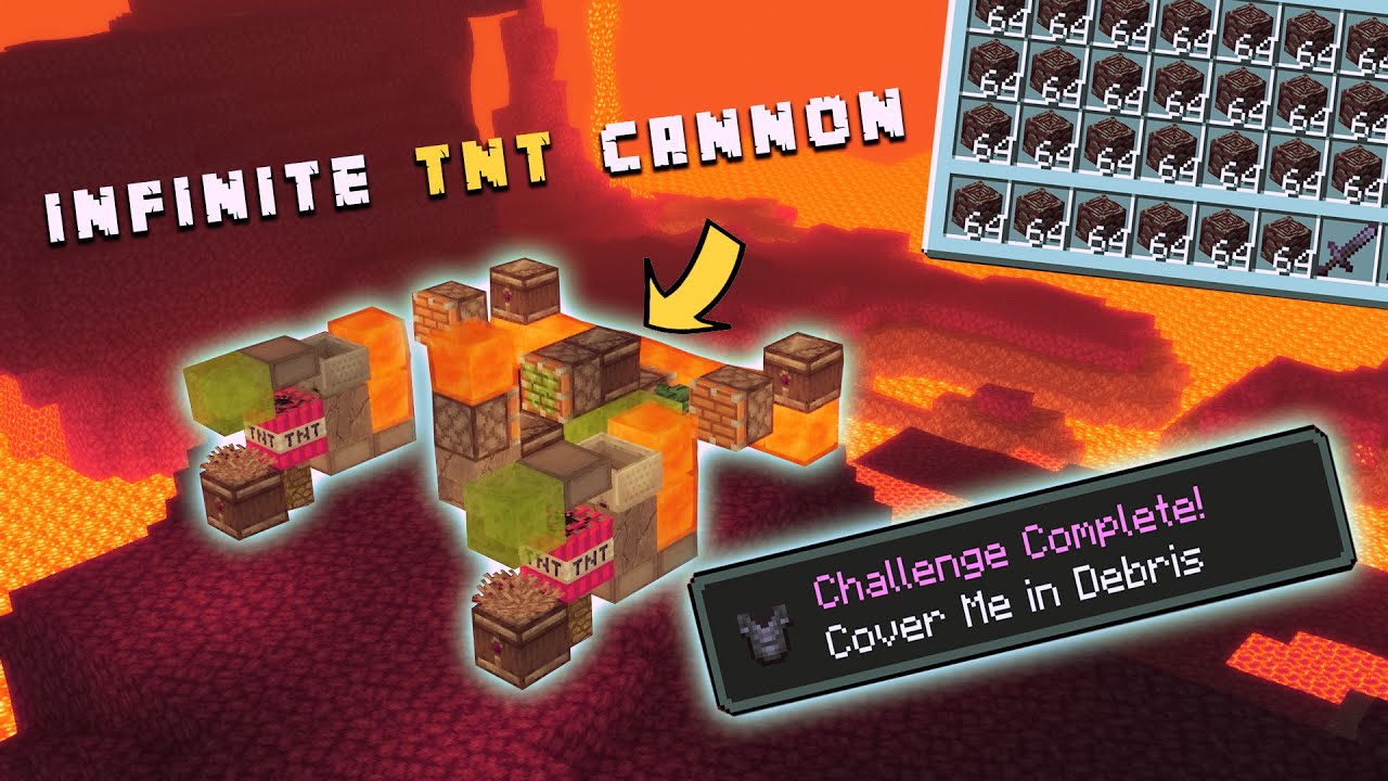 How to FIND NETHERITE in minecraft EASY TUTORIAL | Infinite Dynamite ...