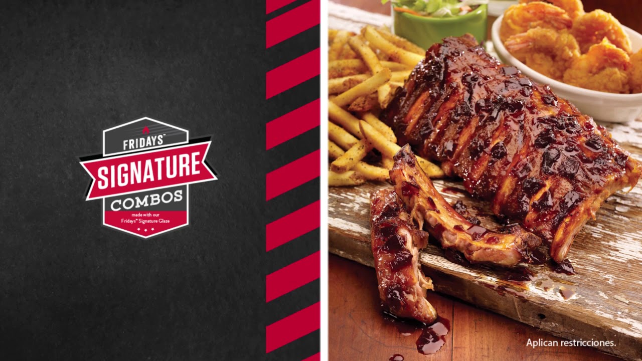 Fridays Signature Combo de Fridays - YouTube