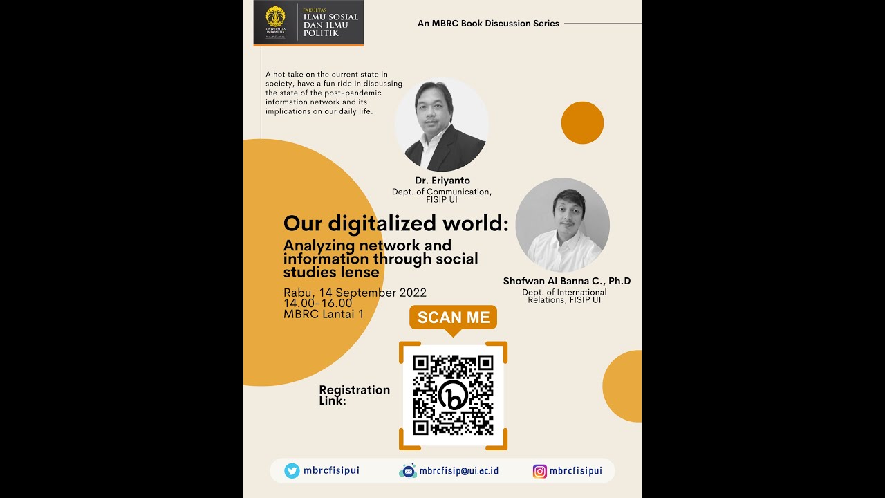 MBRC BDS 1 "Our Globalized World: Analyzing Network, and Information ...