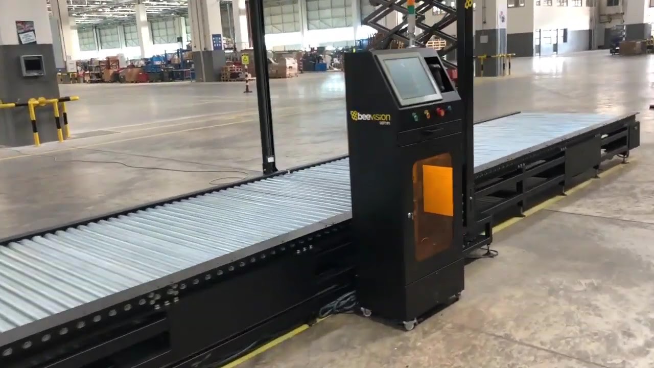 BeeVision 191 Dynamic Dimensioning and Weighing System - YouTube