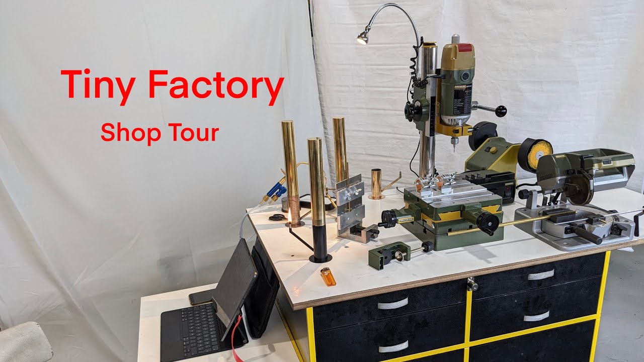 Episode #4. Proxxon Factory / Tiny Factory Shop Tour. - YouTube