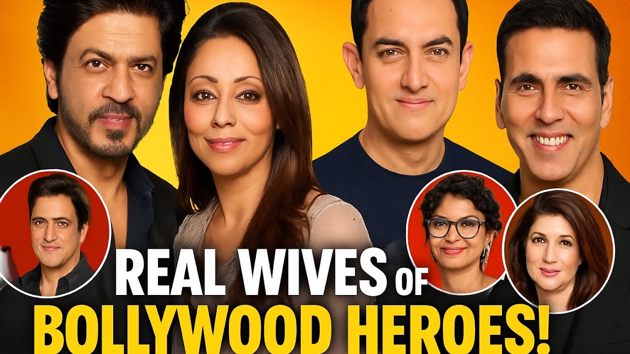 Top 30 Bollywood Actors and Their Real-Life Wives" - YouTube