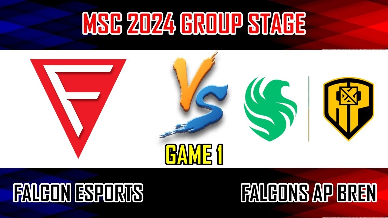 FALCON ESPORTS VS FALCONS AP BREN - GAME 1 | GROUP D | MLBB MSC 2024 X ...