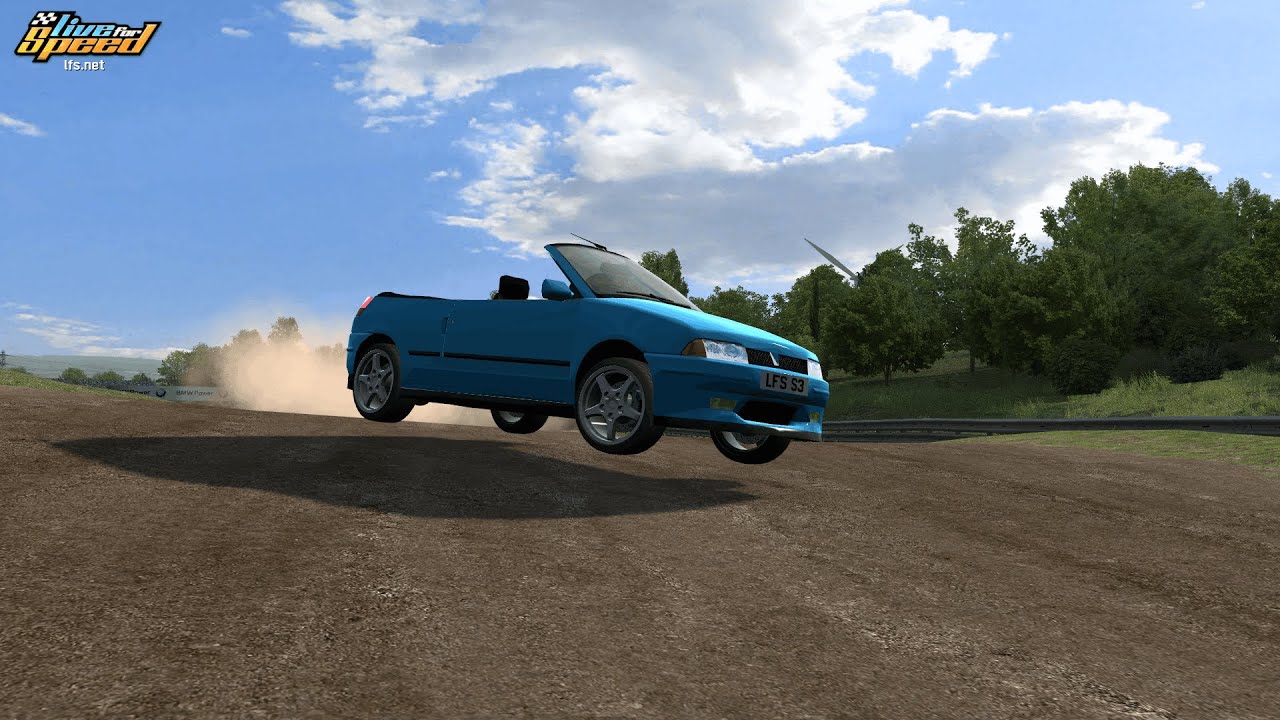 Live for Speed S3 Mods #582.1 - XF CABRIO Rallycross on Blackwood ...