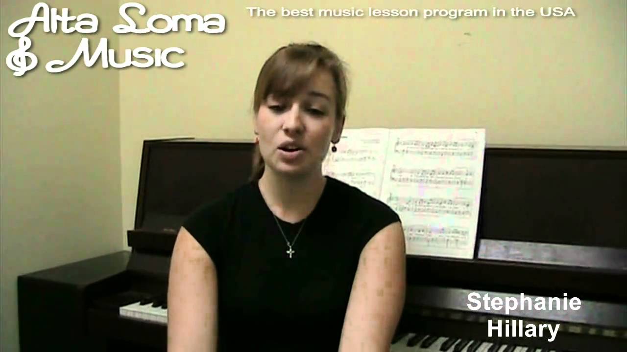 Stephanie Hillary "Why You Should Take Music Lessons at Alta Loma Music ...